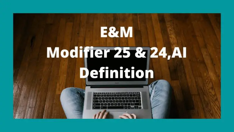 Modifier 25 Description (2025)
