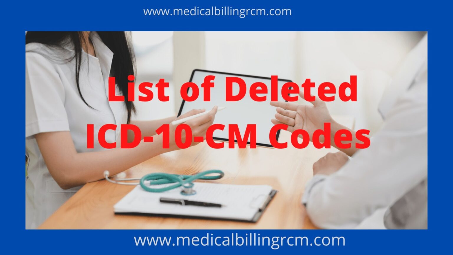 Deleted ICD-10-CM Codes in 2025 | Medical Billing RCM