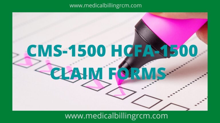 HCFA 1500 Claim Form - Health Insurance Claim Form (2026)