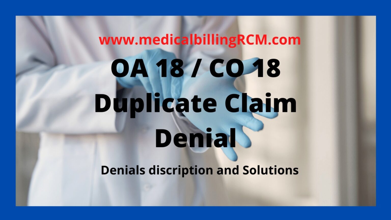 Denial Codes Archives – Medical Billing RCM