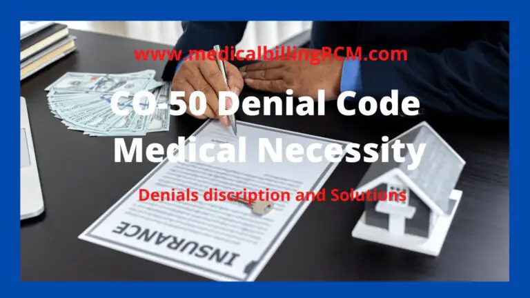 Denial Codes Archives – Medical Billing RCM