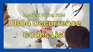 UB04 Occurrence Codes List (2026)